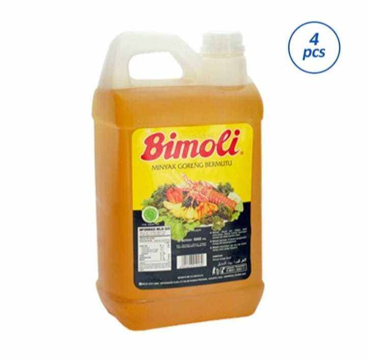 Bimoli Minyak Goreng Derigen 5 Liter isi 4 pcs | Lazada Indonesia