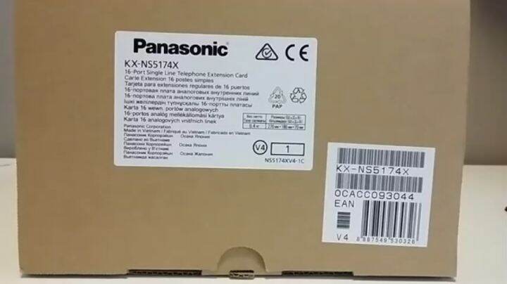 ️ Panasonic KX-NS5174 16 SLT Extension Card For NS300 Keyphone System ...