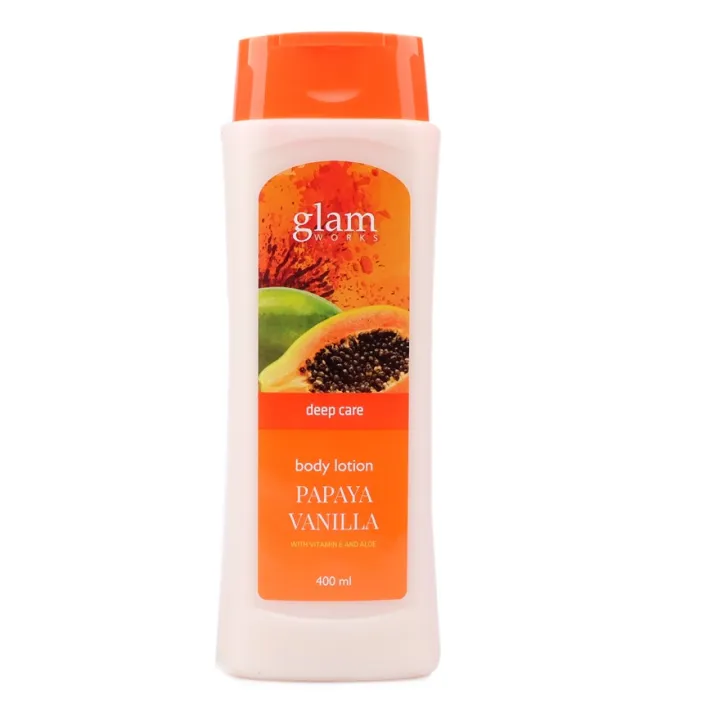 Authentic Papaya Vanilla 400ml Lotion hy Glam works | Lazada PH