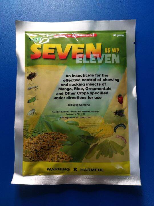 Seven Eleven 85 WP (50 grams) Insecticide | Lazada PH