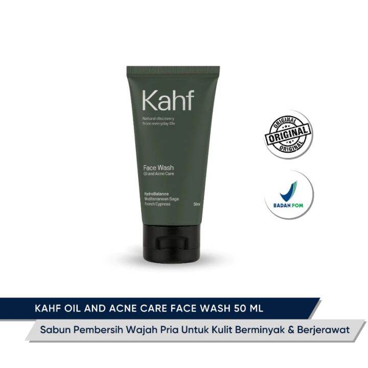 KAHF FACE WASH OIL AND ACNE CARE SPECIAL EDITION 50 ML | Lazada Indonesia
