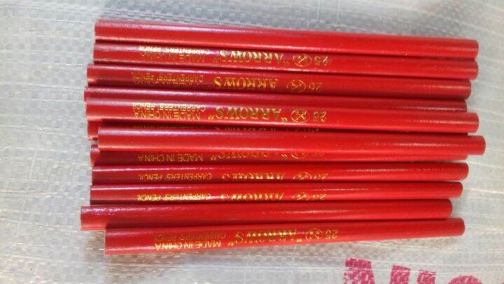 pensil bangunan gepeng 1 lusin 12 pcs | Lazada Indonesia