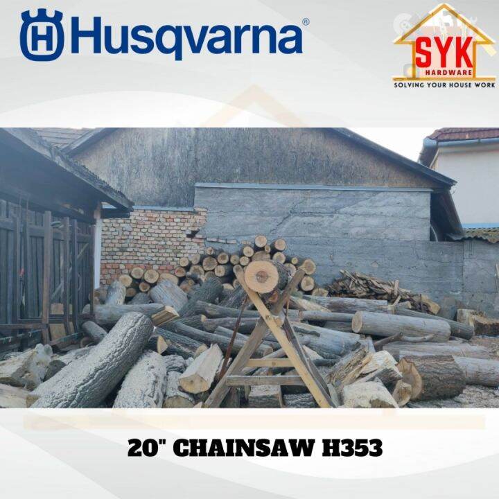 SYK Husqvarna H353 20 Inch Chainsaw Outdoor Gardening Power Tools Wood ...