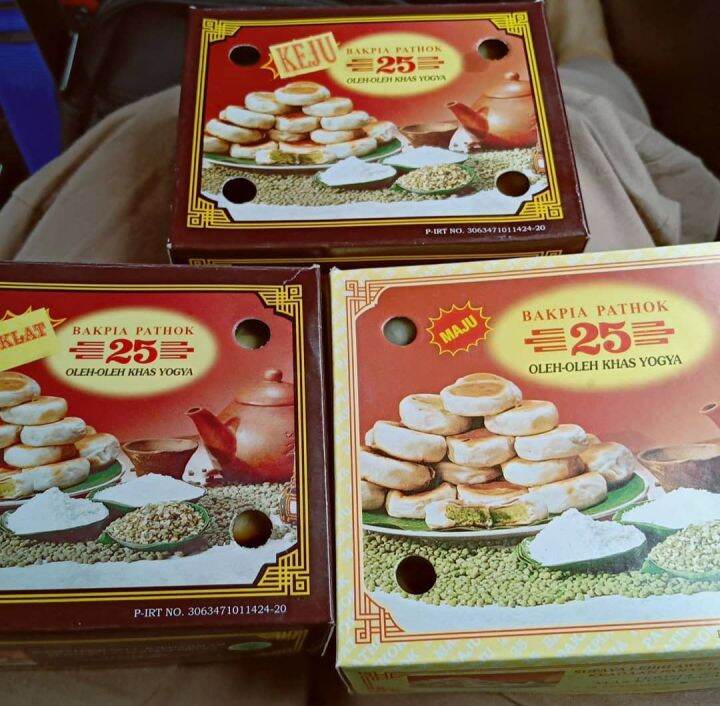 Bakpia Pathok 25 oleh - oleh Jogja isi 15 | Lazada Indonesia