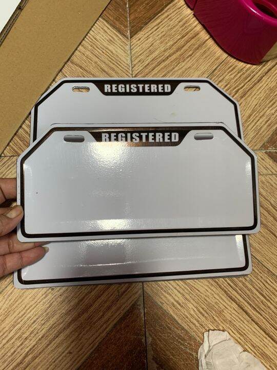 Motor plate metal blanks (one bar reg) | Lazada PH