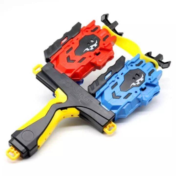 BEYBLADE BURST DOUBLE STRING BEY LAUNCHER LR LEFT RIGHT SPIN ...