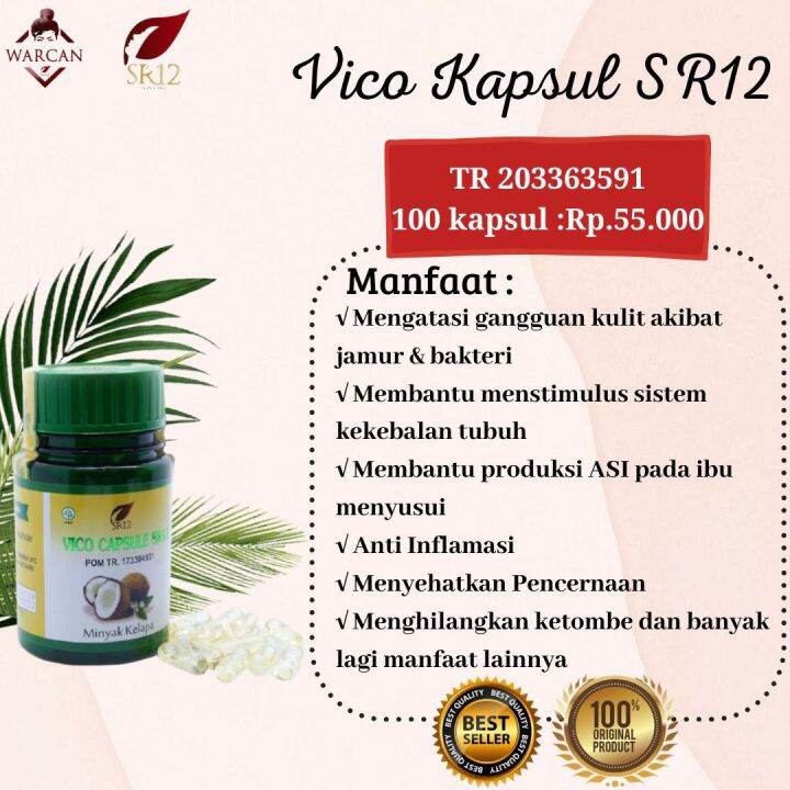 KAPSUL MINYAK KELAPA ASLI OBAT PENGURANG NAFSU MAKAN OBAT DIET ALAMI VCO ORIGINAL MINYAK KELAPA ...