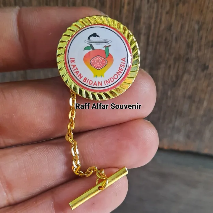 PIN IBI ☆ PIN IKATAN BIDAN INDONESIA MODEL RANTAI KERAH | Lazada Indonesia