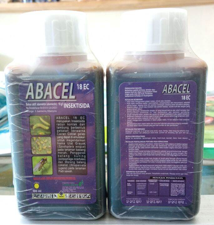 INSEKTISIDA ABACEL 18EC 100 ML OBAT ULAT | Lazada Indonesia