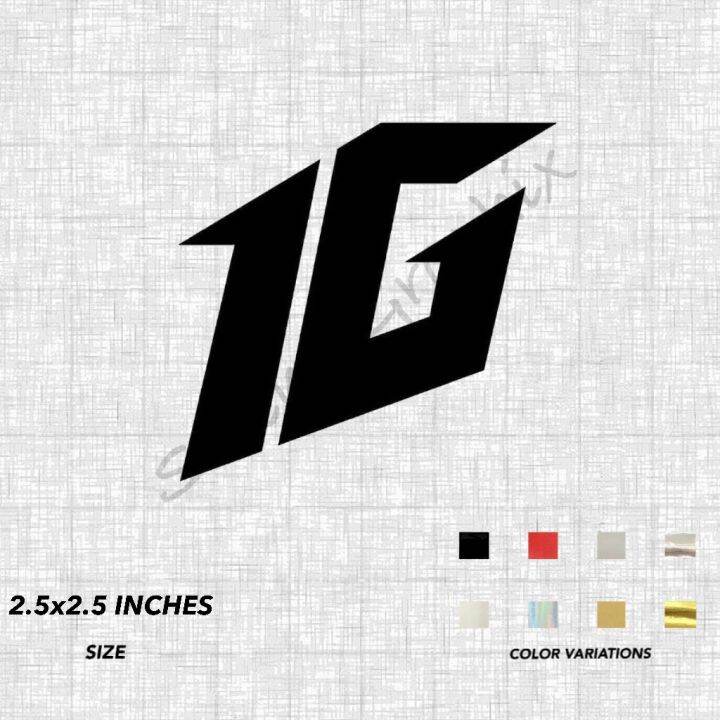 1G Sticker - Waterproof Cut Out Sticker | Lazada PH