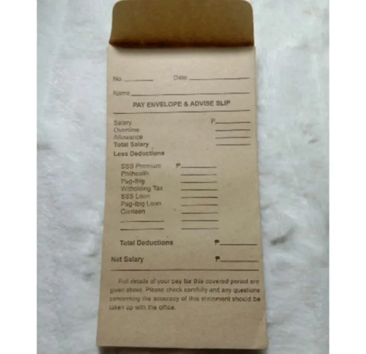 100 Pcs Pay/Salary Envelope | Lazada PH