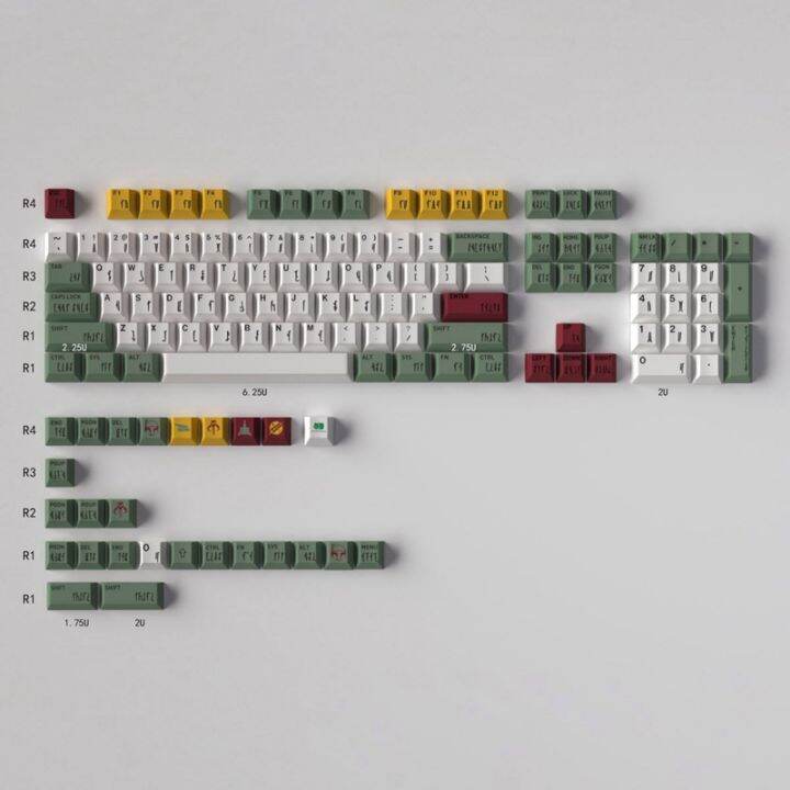 【Keycap Only】GMK StarWars Boba Fett Keycap 130 Keys Cherry Height PBT ...