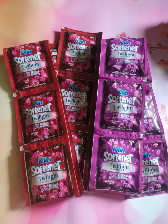 so klin softener twilight renceng soklin isi 12 sachet | Lazada Indonesia
