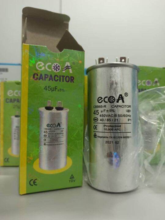 Aircond Running Capacitor 45uf ecoA | Lazada