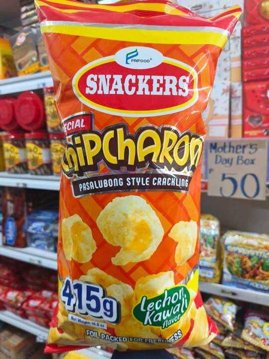 snackers special chipcharon filipino style cracklings | Lazada PH