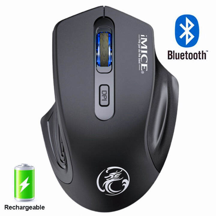 Wireless Gaming Mouse Rechargeable Bluetooth Mice Ergonomic Silent Usb ...