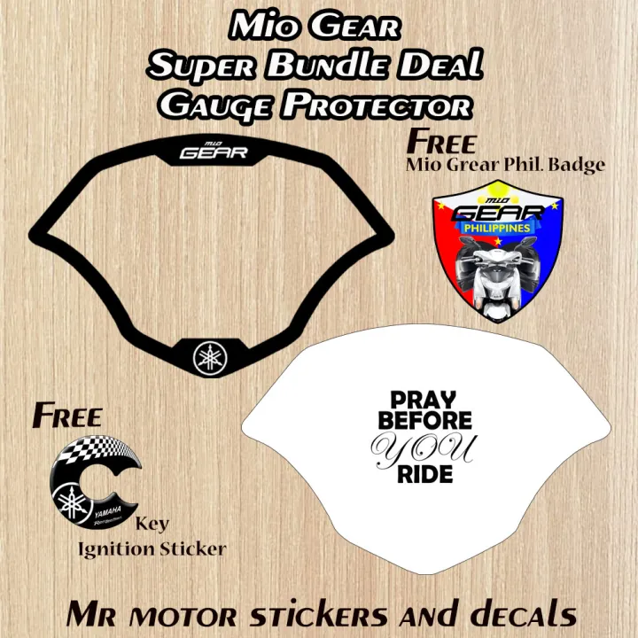Bundle Promo For Mio Gear / Mio gear accessories / Mio gear stickers ...