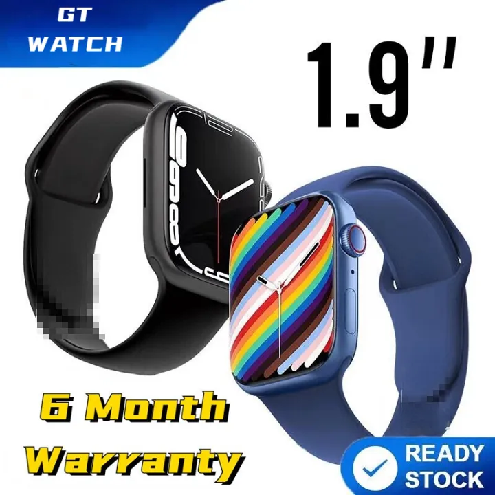 2022 Watch 7 Bluetooth Call Smart Watch Series 7 W17 Full Touch Screen ...