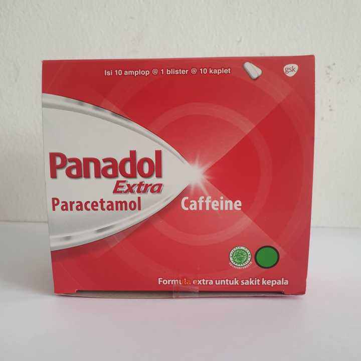 panadol extra box isi 100 tablet / panadol extra murah / panadol merah ...
