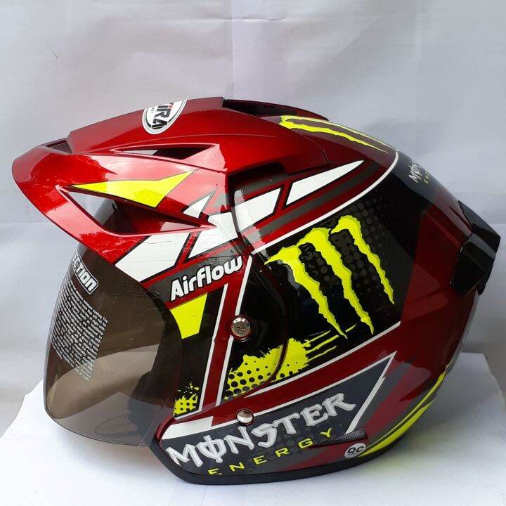 helm takira sni motif monster energi | Lazada Indonesia