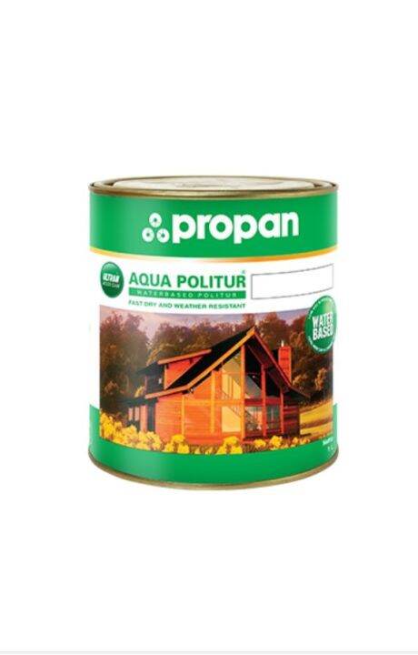 propan aqua politur AQP-630 1L pelitur kayu waterbased | Lazada Indonesia