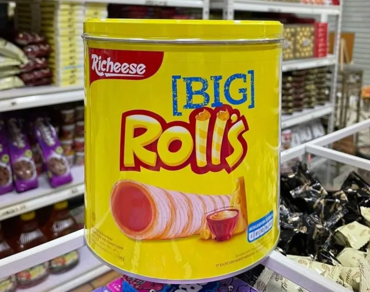 richoco / richeese Big Rolls Wafer Rolls 330g | Lazada PH