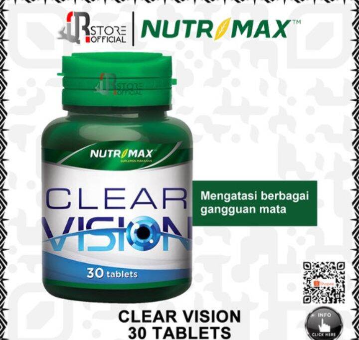 NUTRIMAX CLEAR VISION ISI 30 TABLET | Lazada Indonesia