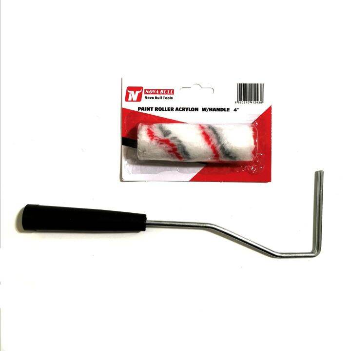 Nova Bull Paint Roller 4" Cotton Baby Roller | Lazada PH