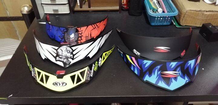 SPOILER FOR HELMET (MADE TO ORDER DESIGN) | Lazada PH