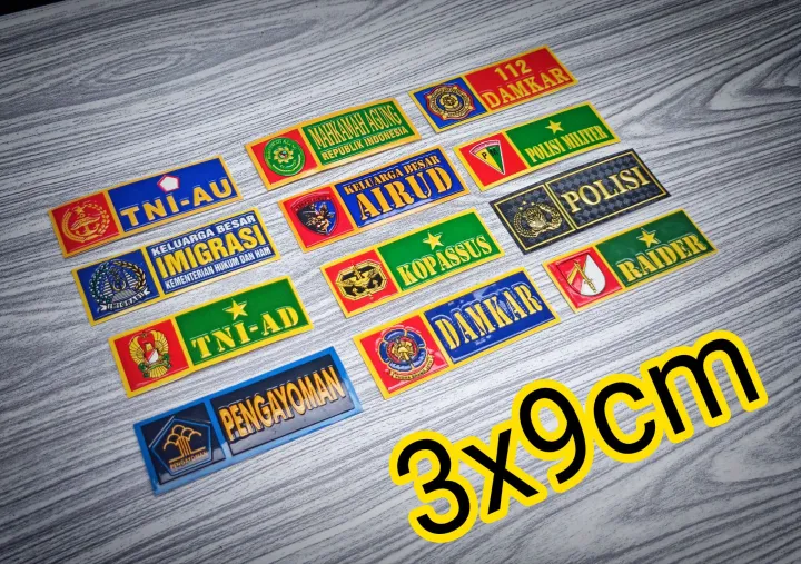 stiker plat nomber timbul tni ad raider kopassus pm makamah agung ...