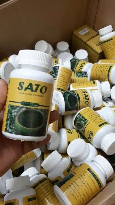 Bột Tảo Xoắn Sato Tảo Cấy Nano Dạng Bột, Cấy Trắng Nano Đắp Mặt Nạ ...