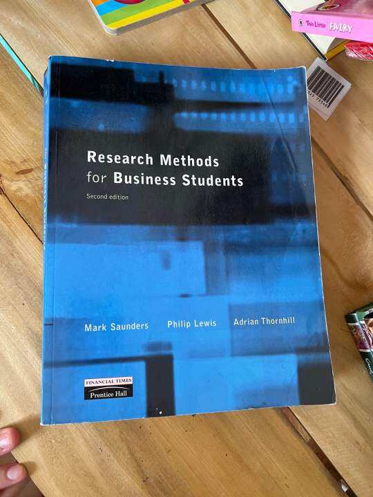 Research Methods for Business Students | Lazada PH