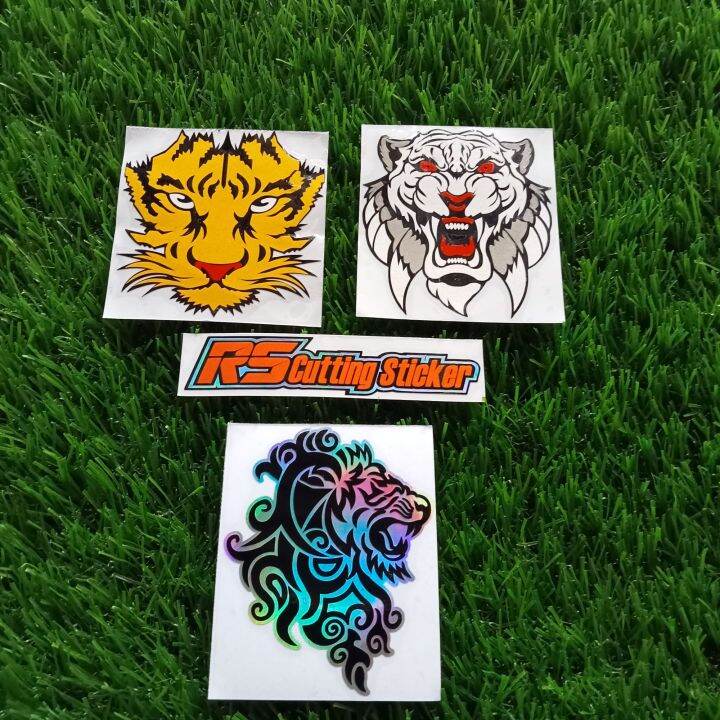 sticker harimau atau macan sticker cutting | Lazada Indonesia