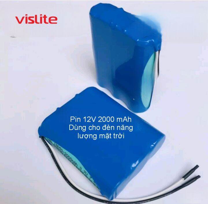 Pin sạc Lion 16850 dùng cho quạt năng lượng mặt trờii 12V 2.000mAh, 4 ...