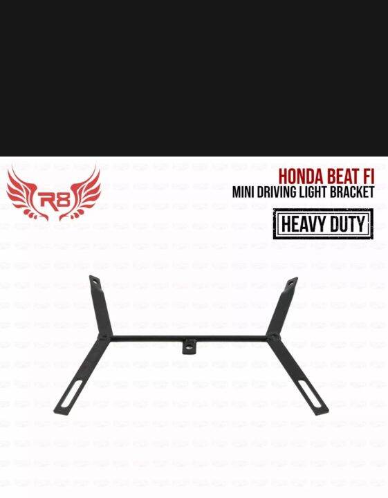 R8 HONDA BEAT FI v2 MINI DRIVING LIGHT BRACKET HEAVY DUTY MADE in ...