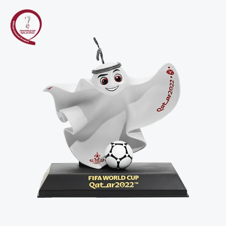 Official Authentic 2022 Qatar World Cup Mascot Hand-made La Eeb Doll ...