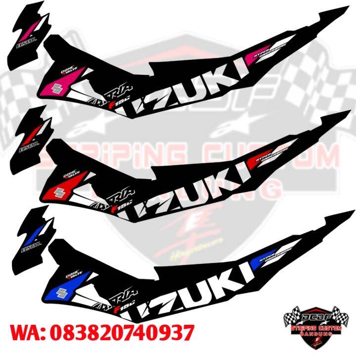 STRIPING CUSTOM SATRIA FU FACELIFT SAYAF S | Lazada Indonesia