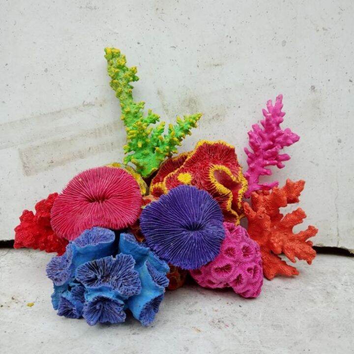 BATU KARANG RANGKAI HIASAN AQUARIUM/ BAHAN RANGKAI/ ORNAMEN BATU KARANG ...