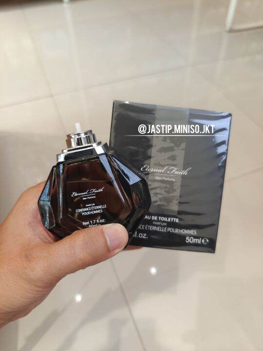 MINISO 🆕 ETERNAL FAITH MEN PERFUME / Parfum Cowok 50ml | Lazada Indonesia