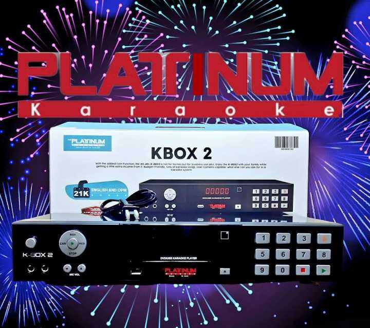 Platinum KBOX 2 Karaoke Player | Lazada PH