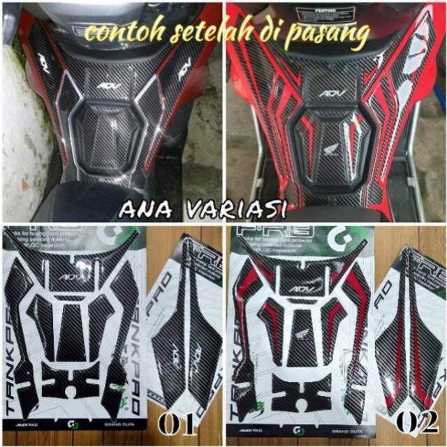 stiker Tanki adv 150, stiker timbul Tanki adv, stiker tanki deckpad adv ...