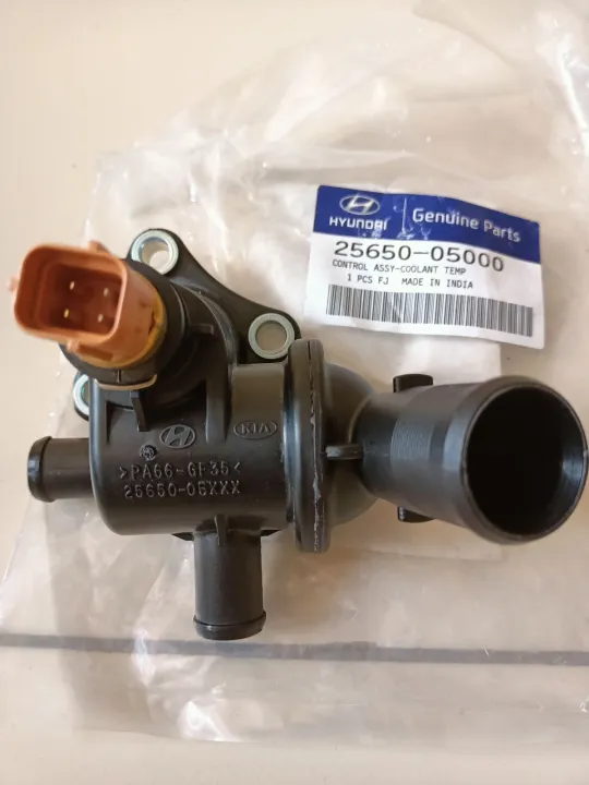25650-05000 WATER OUTLET/CONTROL ASSY COOLANT TEMP FOR HYUNDAI EON 2012 ...