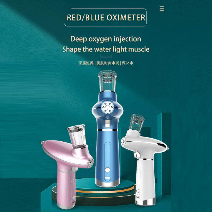 portable Oxygen Injector Water Oxygen Meter Facial Beauty Sprayer ...