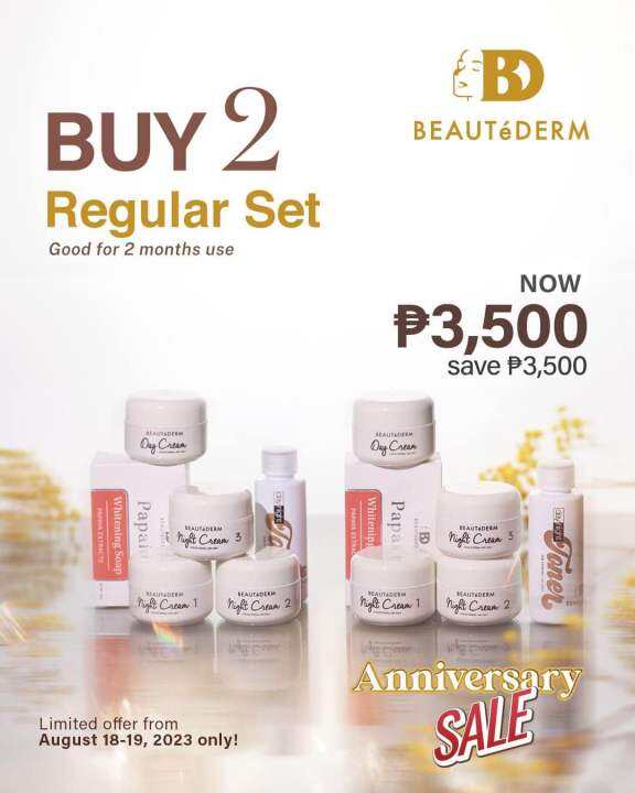 BEAUTeDERM Regular set BUY 1 TAKE 1 | Lazada PH