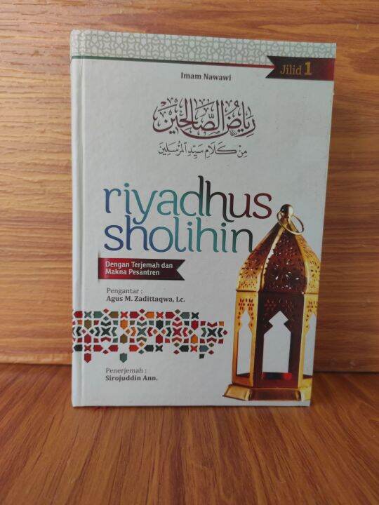 Terjemah kitab Riyadhus Sholihin di lengkapi Makna Pesantren kitab ...