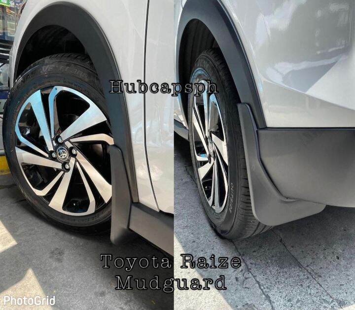 Toyota Raize PREMIUM Mudguard 100% Fit | Lazada PH