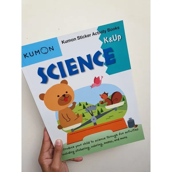 Kumon Sticker Activity Books SCIENCE K &Up | Lazada PH
