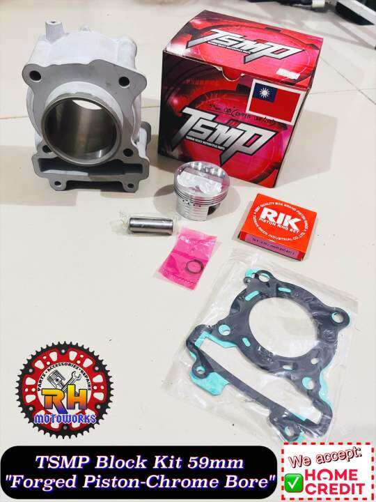 TSMP Block Kit 59mm Chromebore Forged Piston | Lazada PH