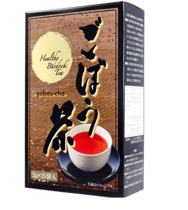 ชารากไม้โกะโบ bbf.10.2024 hikari gobo burdock root tea gobou 25 teabags ...