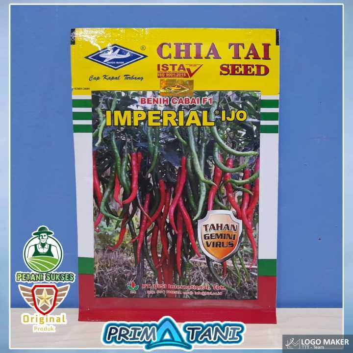 Benih Cabai F1 IMPERIAL IJO 10gr - Cap Kapal Terbang (ORIGINAL ...